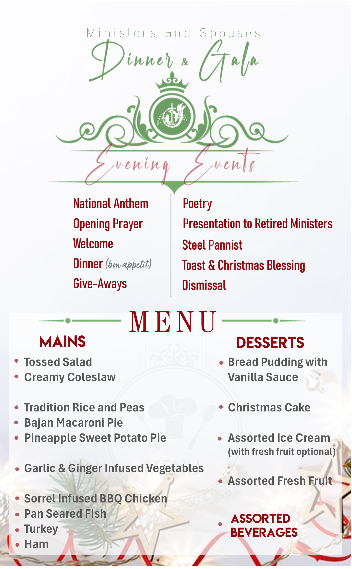 Ministers and Spouses Dinner & Gala 2024 | New Testament Church Of God ...